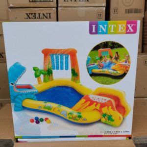 Intex Dinoland Inflatable Play Center, 3.02m X 2.29m X 1.12m ...